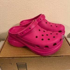 CROCS | Shoes | Crocs Classic Bae Platform Clogs | Poshmark